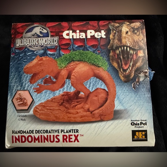 Jurassic World | Other | Jurassic World Indominus Rex Chia Pet Unused ...